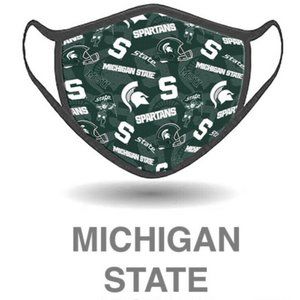 IWGCL | Accessories | Michigan State Spartans Face Mask Antimicrobial ...